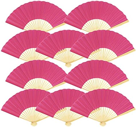 Pink Hand Fan Clipart