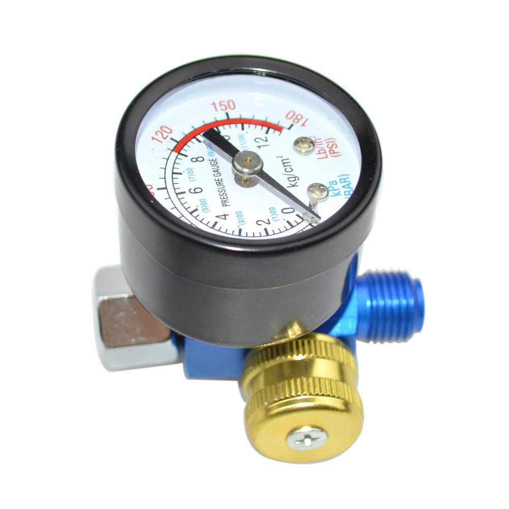 Buy Tool HVLP Spary Regulator Air Pressure Regulator Auto Paint Air ...