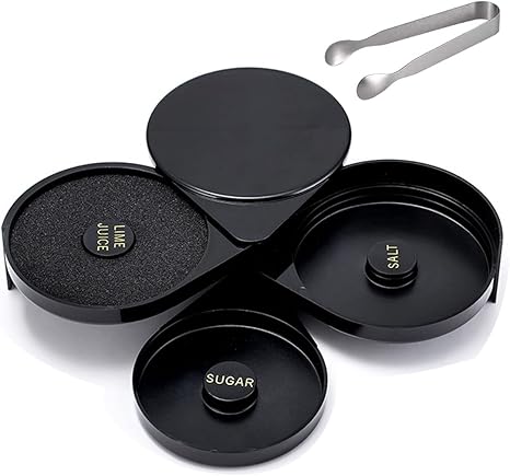 Amazon.com | Cocktail Rimmers Bar Glass Rimmers Salters, Margarita ...