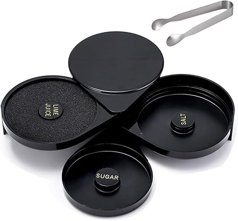 Amazon.com | Cocktail Rimmers Bar Glass Rimmers Salters, Margarita ...