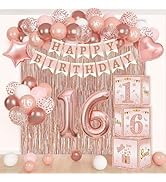 Amazon.com: Sweet 16 Party Decorations Boxes for Girls Women, 16th ...