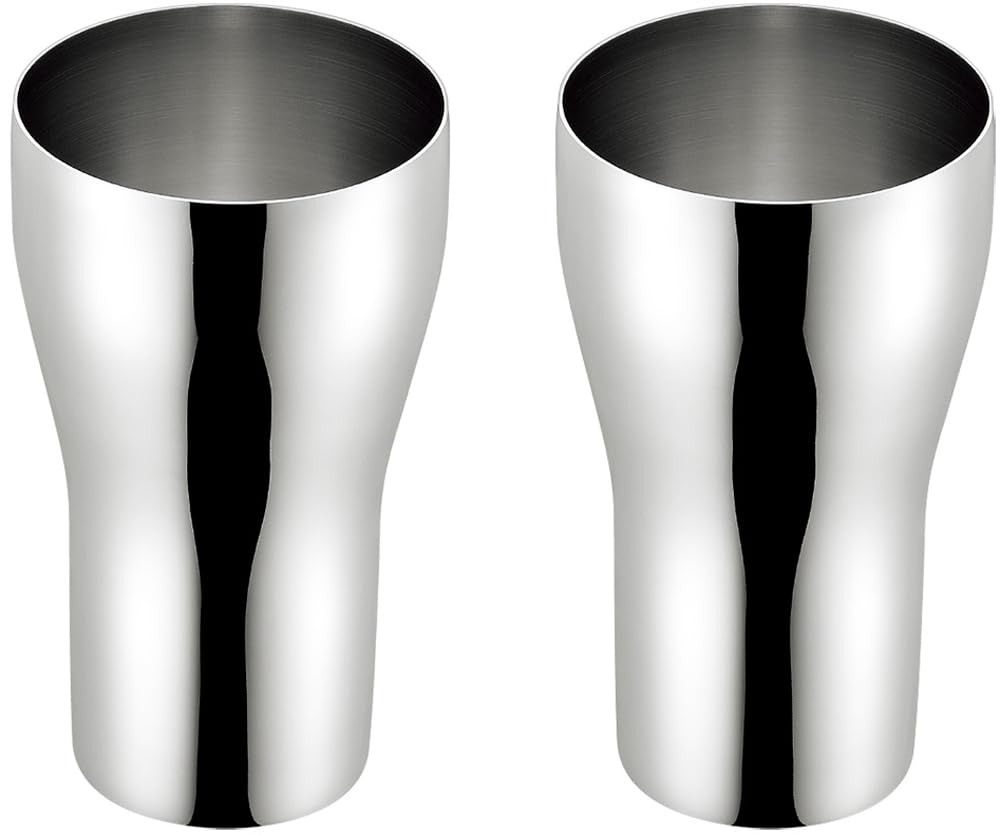 Amazon｜よこやま 燕熟の技 ステンレスタンブラー 440ml 2P EJES-600｜タンブラーグラス オンライン通販