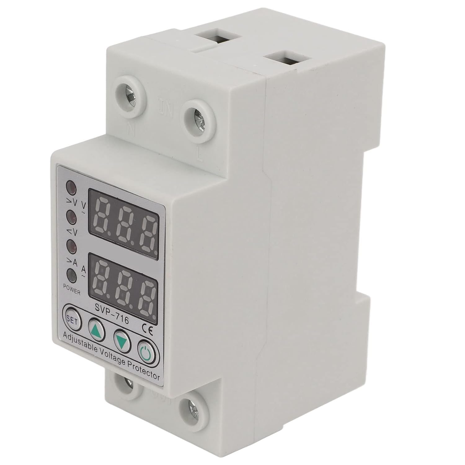 Surge protection, safe automatic reset Surge protection AC220V 2 LED ...
