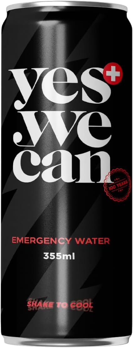Amazon.com : Yes We Can Emergency Canned Water Disaster Ready 12-Pack ...