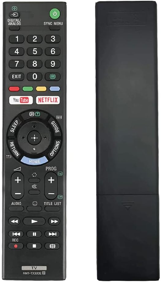 Replacement sony tv remote control RMT-TX300E for Sony TV fit for sony ...