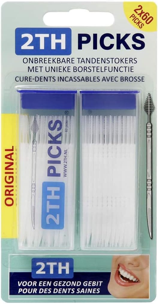 2TH Picks®. Bâtonnets inter Dentaires en Plastique Extra Souple et ...