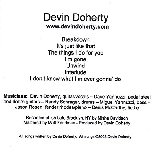 Amazon.com: Devin Doherty : Devin Doherty: Digital Music