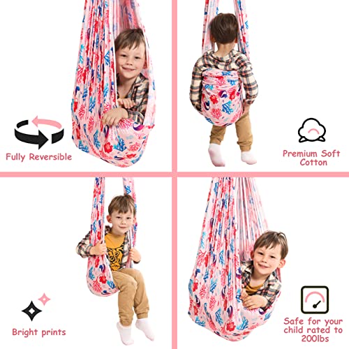 Snapklik.com : KABOER Indoor Outdoor Cuddle Sensory Swing,Therapy ...