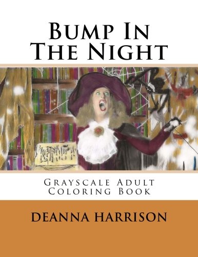 Amazon.com: Bump In The Night: Grayscale Adult Coloring Book ...