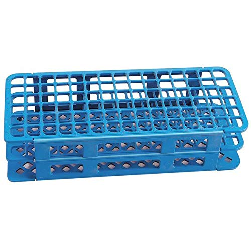Test Tube Rack, 6x12 Format, Blue, 2-5/8"H: Amazon.com: Industrial ...