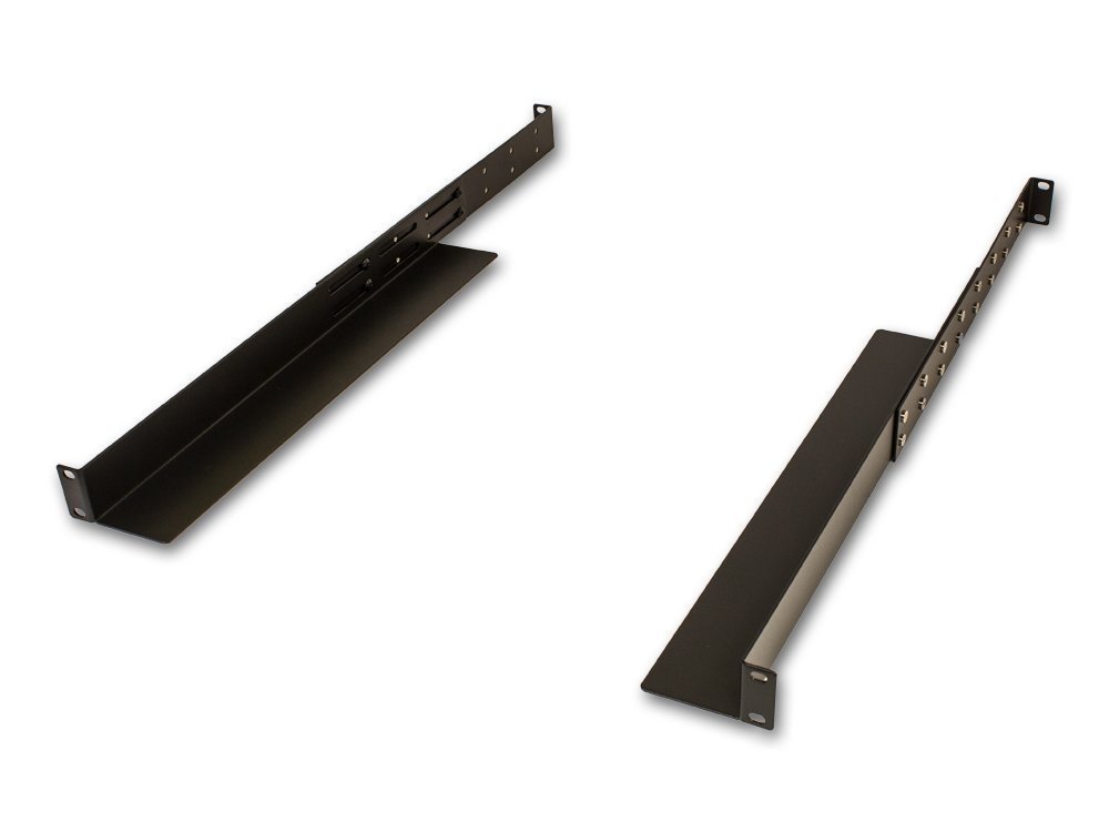 Amazon.com: NavePoint Adjustable Rack Mount Server Shelf Shelves Rail ...