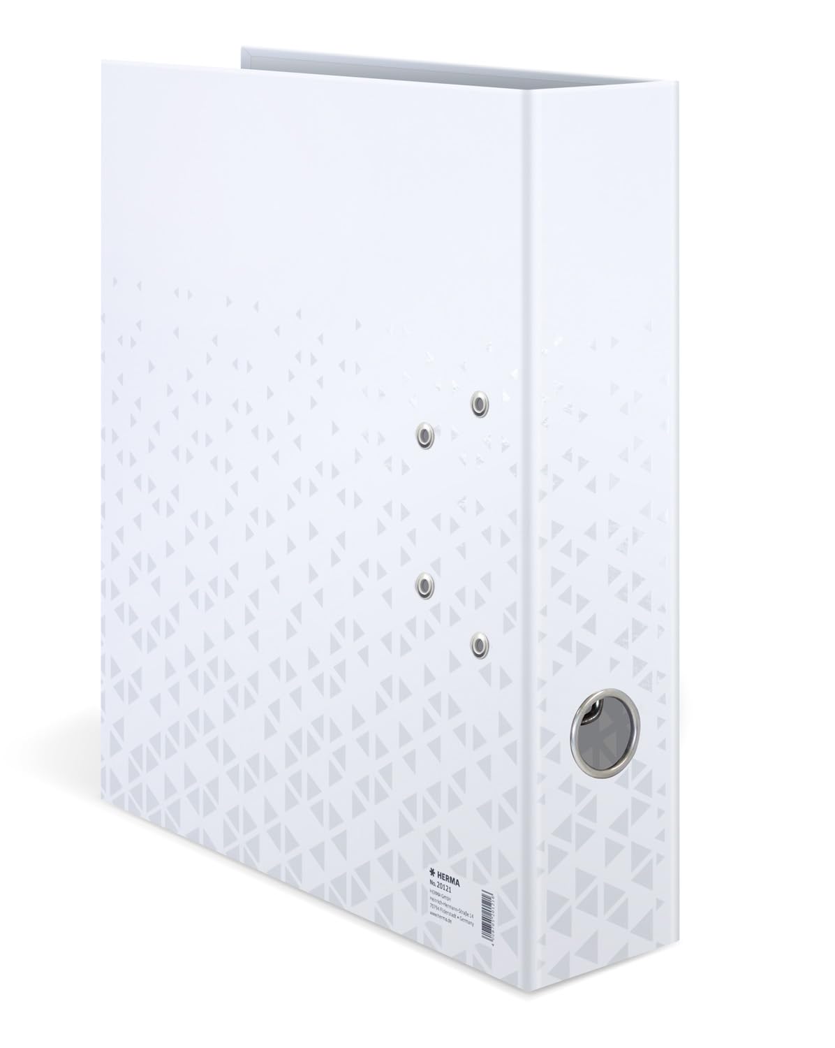 HERMA A4 Lever Arch File White, 70mm Spine, Heavy Duty Folder with ...