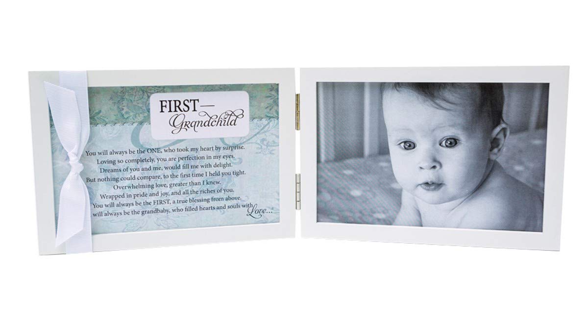Amazon.com : The Grandparent Gift Co. First Grandchild Photo Frame ...