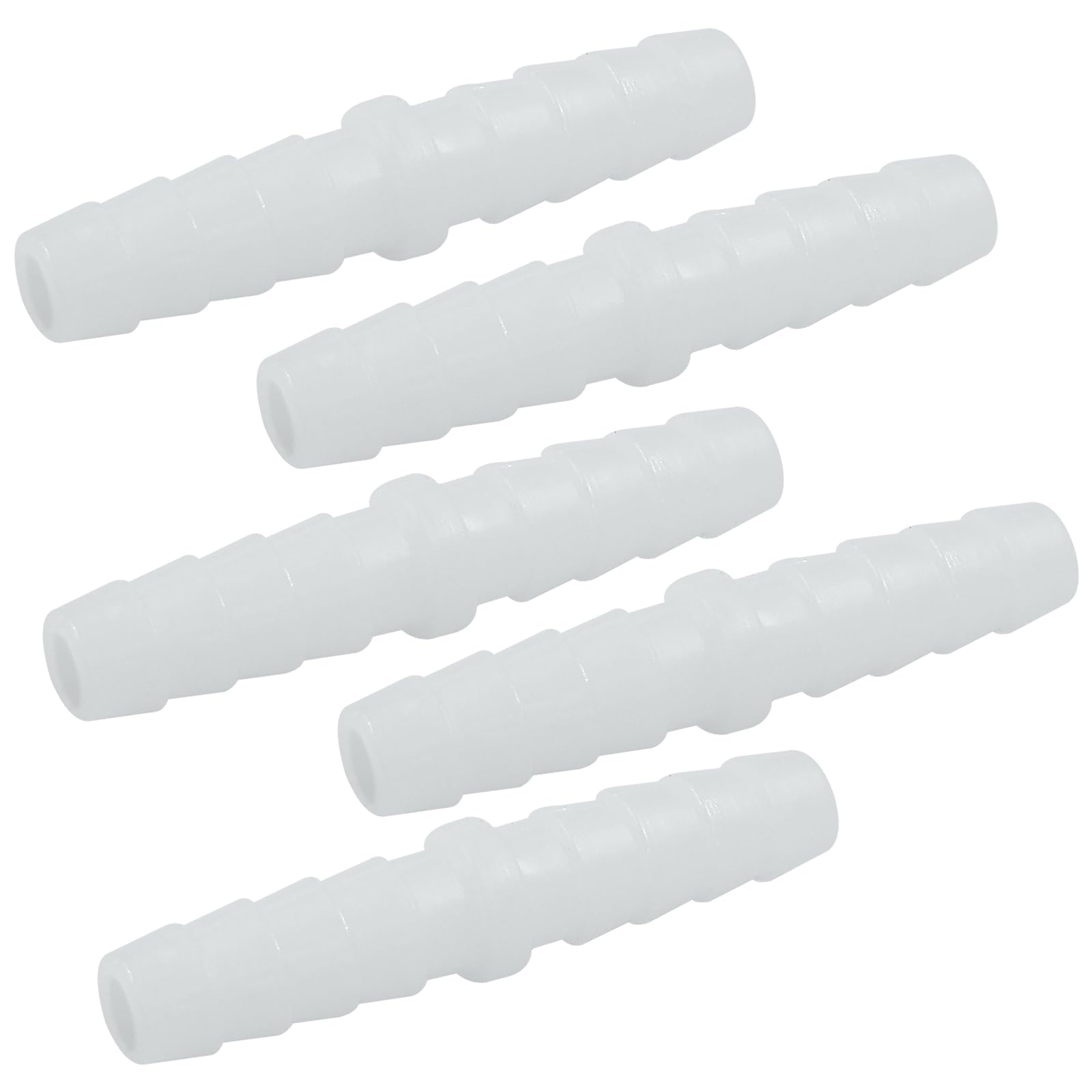 Amazon.com: Coufce 5PCS Plastic Hose Barb Fitting 1/4" Joint Splicer ...
