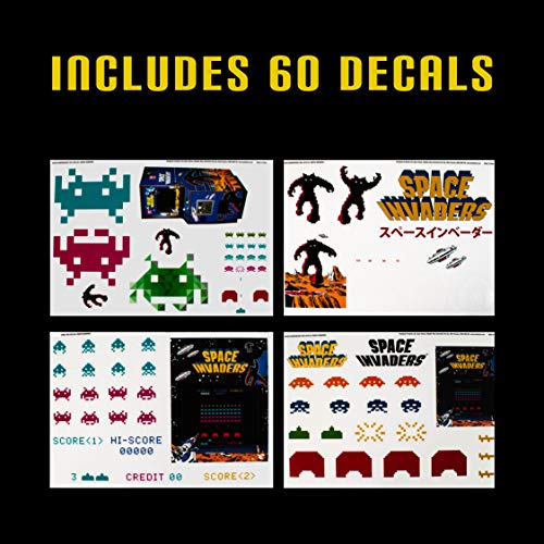 Snapklik.com : Paladone Space Invaders Gadget Decals