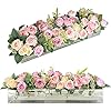Amazon.com: WONENDIE Long Flowers Vases Acrylic Vase Rectangular Floral ...
