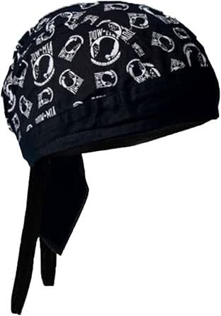 Black and White Biker POW-MIA Head WRAP/Skull Cap at Amazon Men’s ...