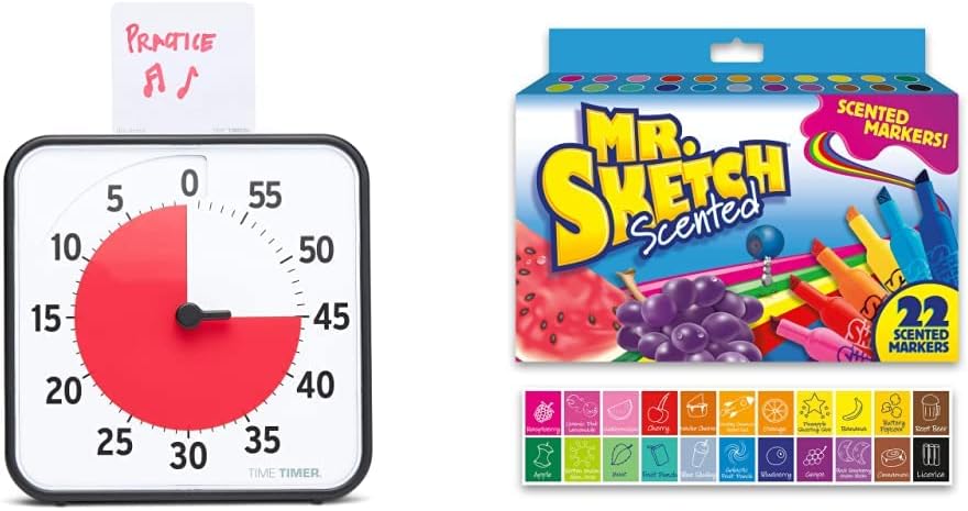 Amazon.com: TIME TIMER 8 inch Visual Timer - 60 Minute Kids Desk ...