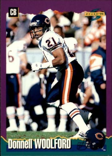 Amazon.com: 1994 Score #58 Donnell Woolford NFL Football Trading Card ...