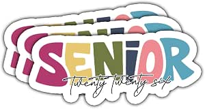 Amazon.com: (3Pcs) Class of Senior 2026 Sticker Gifts, Graduation ...