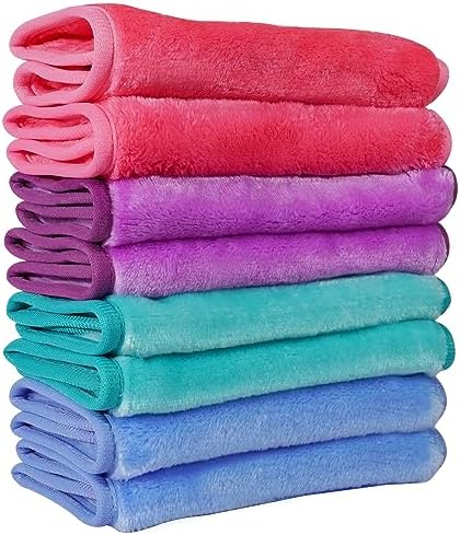 Amazon.com: NUGILLA Makeup Remover Cloths, 8 Packs Makeup Remover ...