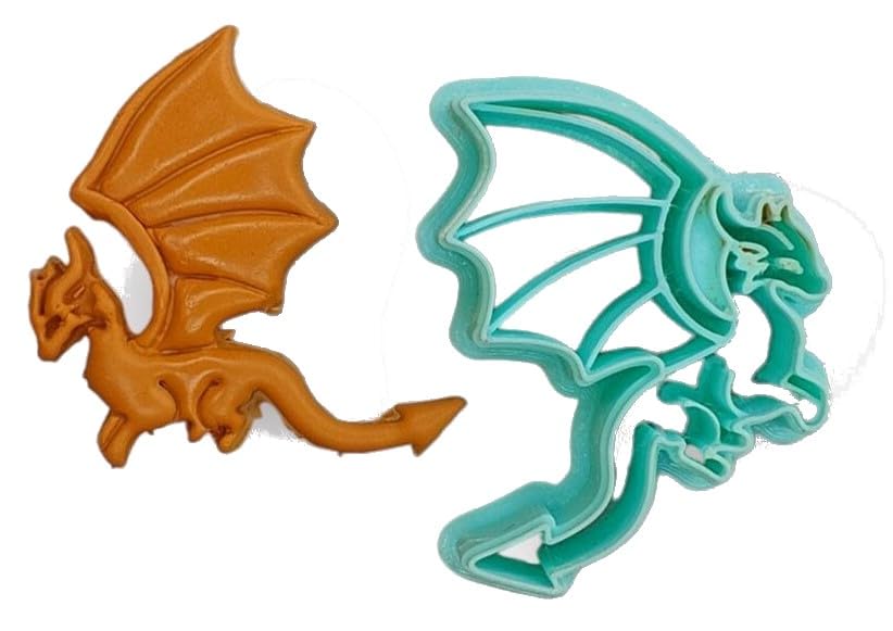 Amazon.com: Dragon Polymer Clay Cutter, Dragon Cutters (4 cutters ...