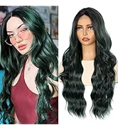 Amazon.com : Fabunity 28 Inch Body Wave Synthetic Lace Front Wig ...