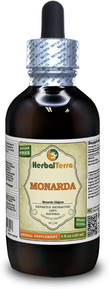Amazon.com: Monarda (Monarda Didyma) Tincture, Organic Dried Herb ...