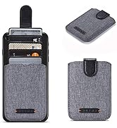 Amazon.com: BIAJIYA Card Holder for Back of Phone, Pouch Silicone ...