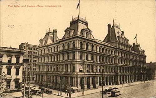 Amazon.com: Post Office and Custom House Cincinnati, Ohio OH Original ...
