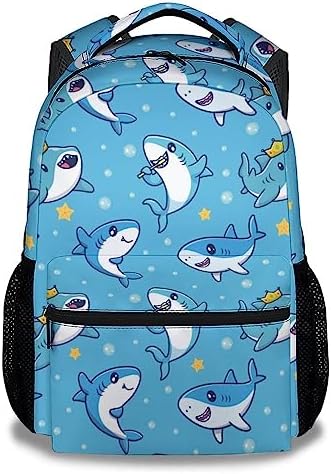 Amazon.com | COOPASIA Shark Backpacks for Boys Girls, 16 Inch Cute ...