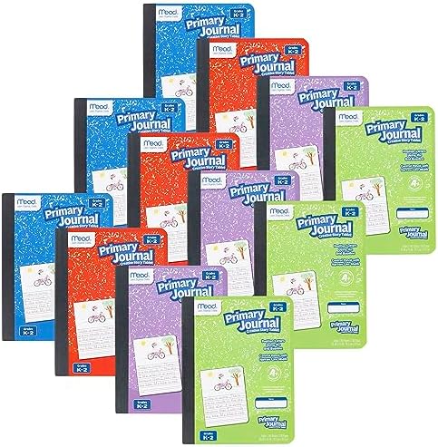Amazon.com: Mead Primary Journal Kindergarten Writing Tablet 6 Pack of ...