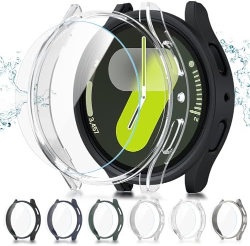 Amazon.com: [6+6 Pack] for Samsung Galaxy Watch 7 40mm Screen Protector ...
