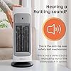 Pro Breeze® 2000W Ceramic Tower Fan Heater - Energy Saving Electric ...