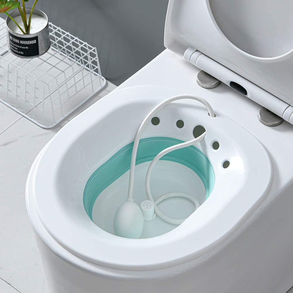 Sitz Bath for Toilet Seat,Foldable Sitz Bath,Sitz Bath Foldable with ...