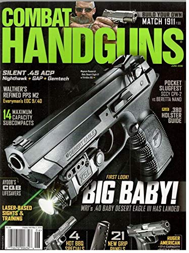 COMBAT HANDGUNS MAGAZINE JUNE 2016: V: Amazon.com: Books