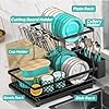 Amazon.com - MERRYBOX Dish Drying Rack Large Capacity 2 Tier Dish Drying Rack Multifunctional ...