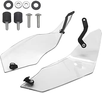 Side Panels Wind Deflector Pair Windshield Handguard Cover compatible ...