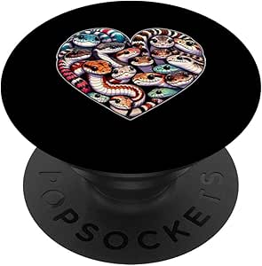 Amazon.com: Milksnake Lover Reptile Milk Snake Snakes PopSockets ...