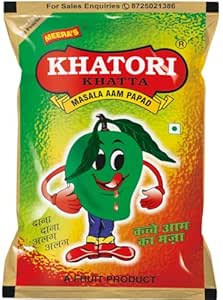MEERA'S KHATORI KHATTA MASALA AAMPAPAD +DIGESTIVE HERBAL ANAAR KHATA ...