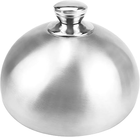 Amazon.com: LNQ LUNIQI Stainless Steel Dish Food Cover Dome Plate ...