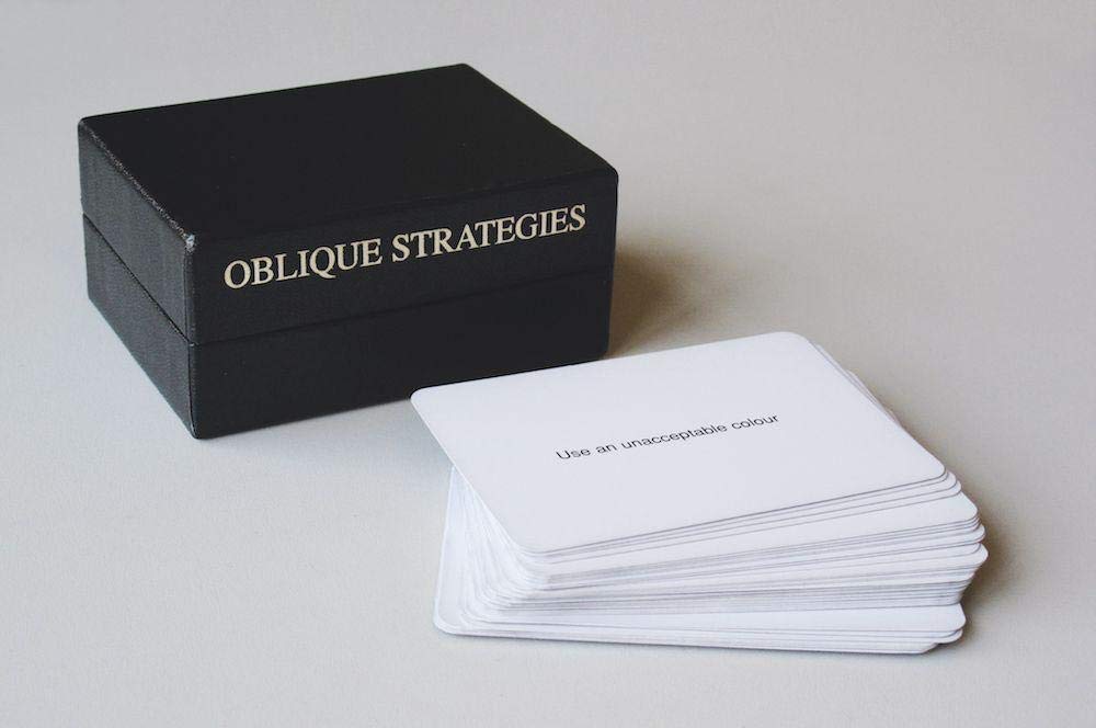 Amazon.com: Oblique strategies: Over one hundred worthwhile dilemmas ...
