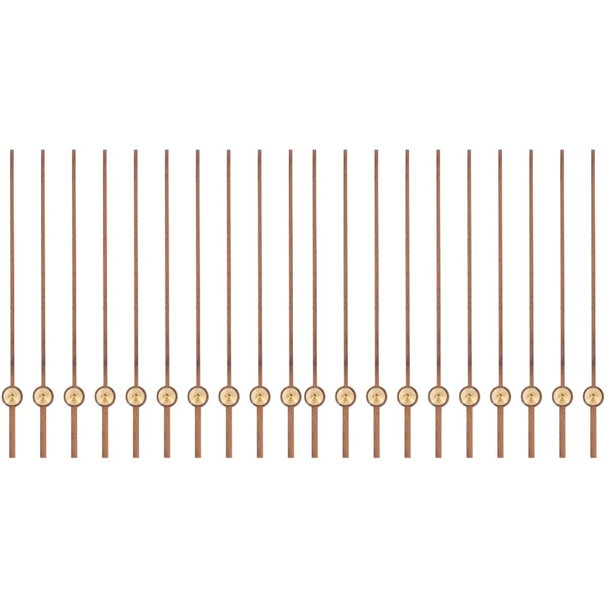 Amazon.com: 20 Pcs Wooden Second Hand Clock Replacement Hands ...