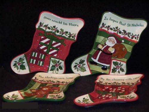Amazon Portmeirion A Christmas Story Stocking Plates S 4 Plates amazon-portmeirion-a-christmas-story-stocking-plates-s-4-plates