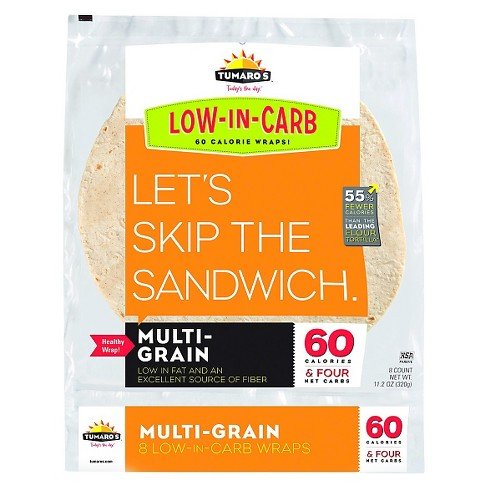 Amazon.com: Tumaro's Low Carb Multi Grain Tortillas KSA Kosher Pareve ...