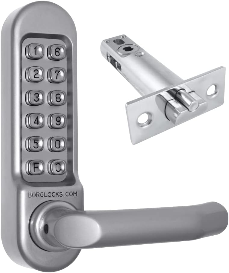 BORG LOCKS BL5001 Digital Lock With Inside Handle And 60mm Latch ...