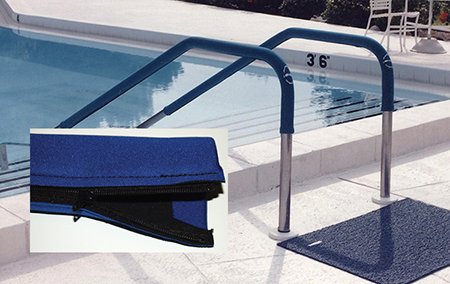 Snapklik.com : FibroPool Swimming Pool Hand Rail Cover - Neoprene ...