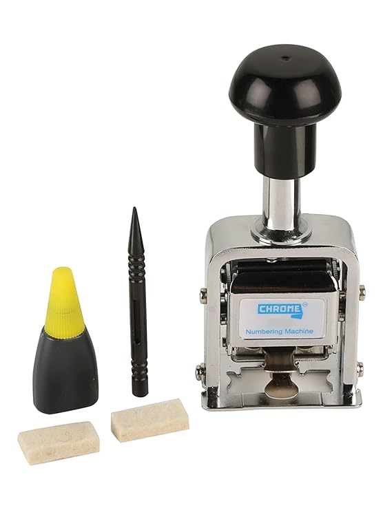 53ARTS Automatic 6 Digit Numbering Machine with Digit Pen – for ...