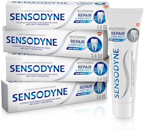 Amazon.com : Sensodyne Rapid Relief Toothpaste for Sensitive Teeth ...