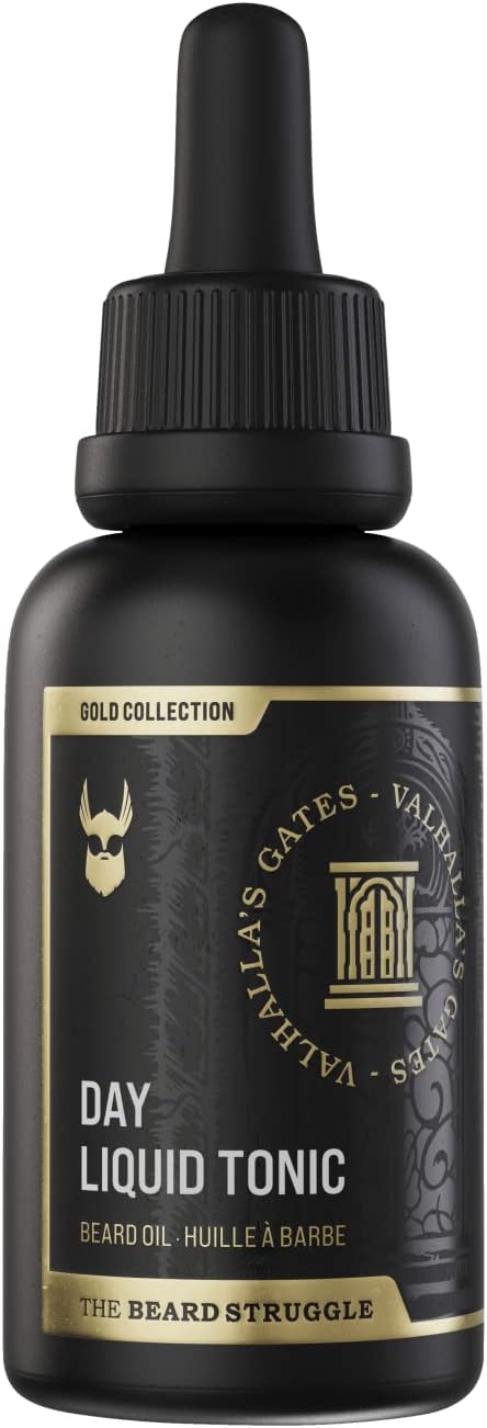 Amazon.com : The Beard Struggle - Day Liquid Tonic Beard Oil - Gold ...